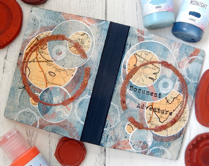 PaperArtsy: 2019 #5 Maps & Plans: Adventure Notebook with ESA {by Jenny ...