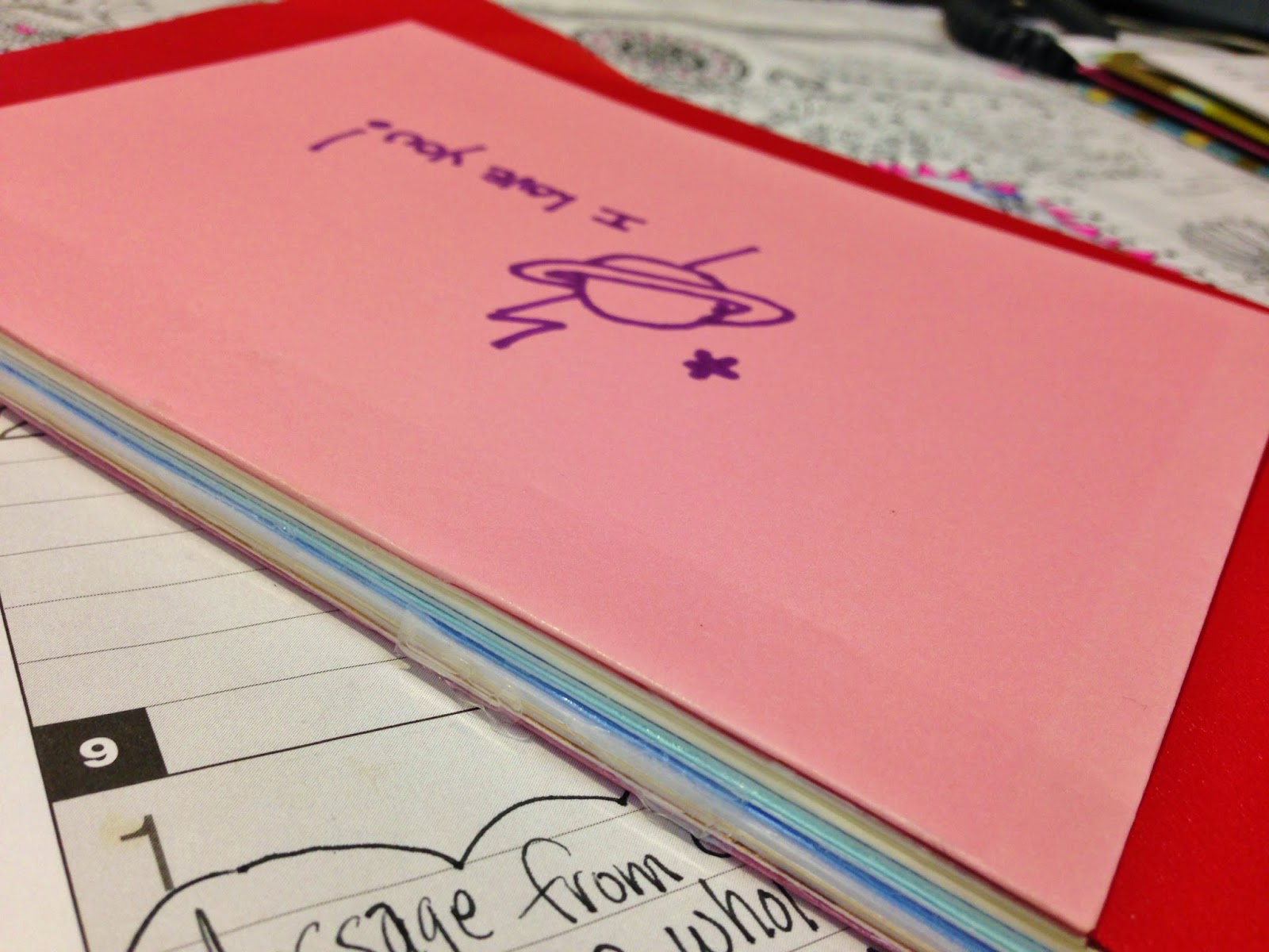 planet clare: birthday card journal