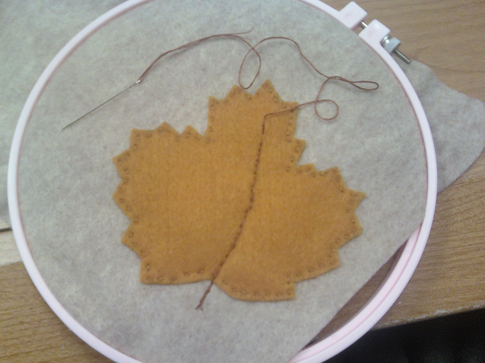 Mythical Magpie: Applique Felt Pillow