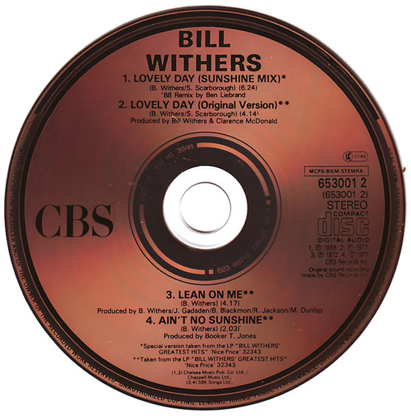 THE CRACK FACTORY: Bill_Withers-Lovely_Day_(Sunshine_Mix)-(3_Inch_EU ...