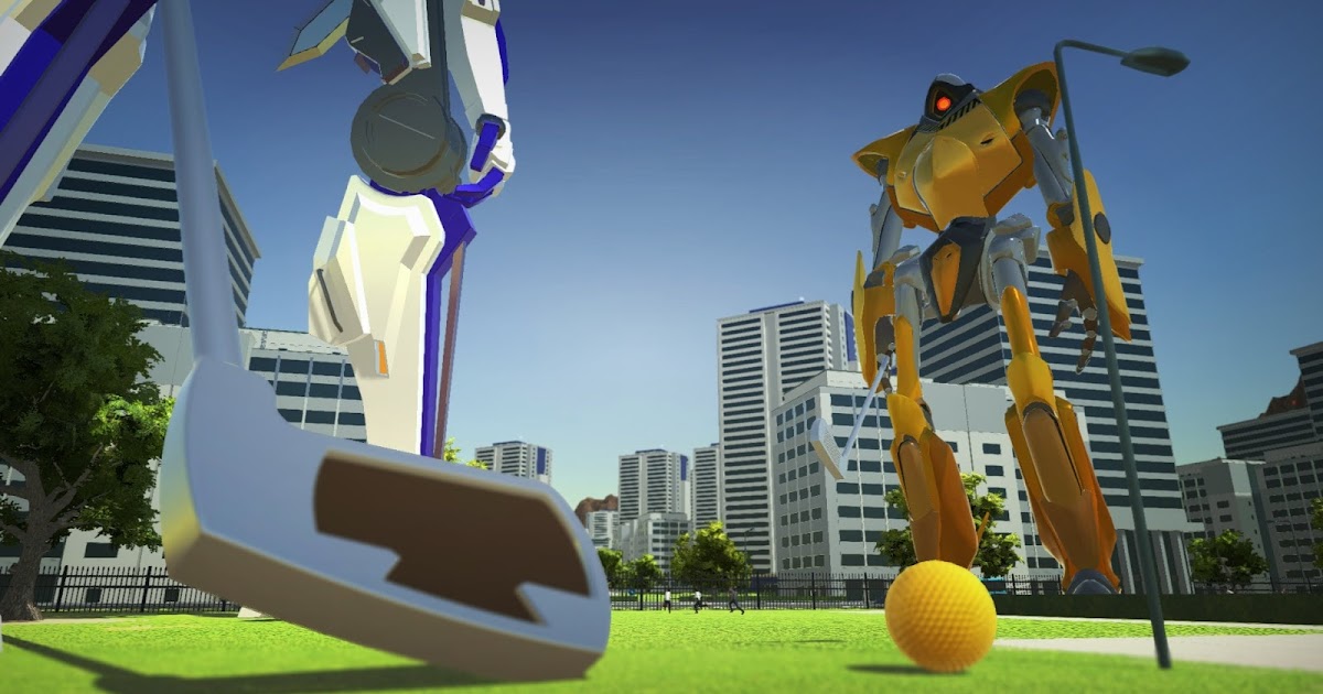 PlayStation VR: Playstation vr - 100ft Robot Golf