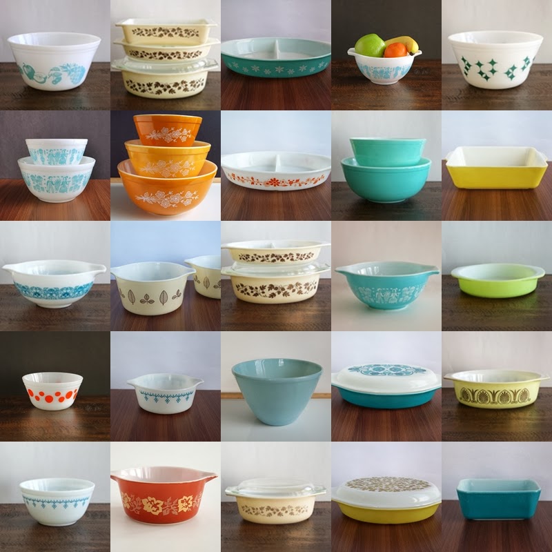 Pyrex Collective III: Unpacking my collection