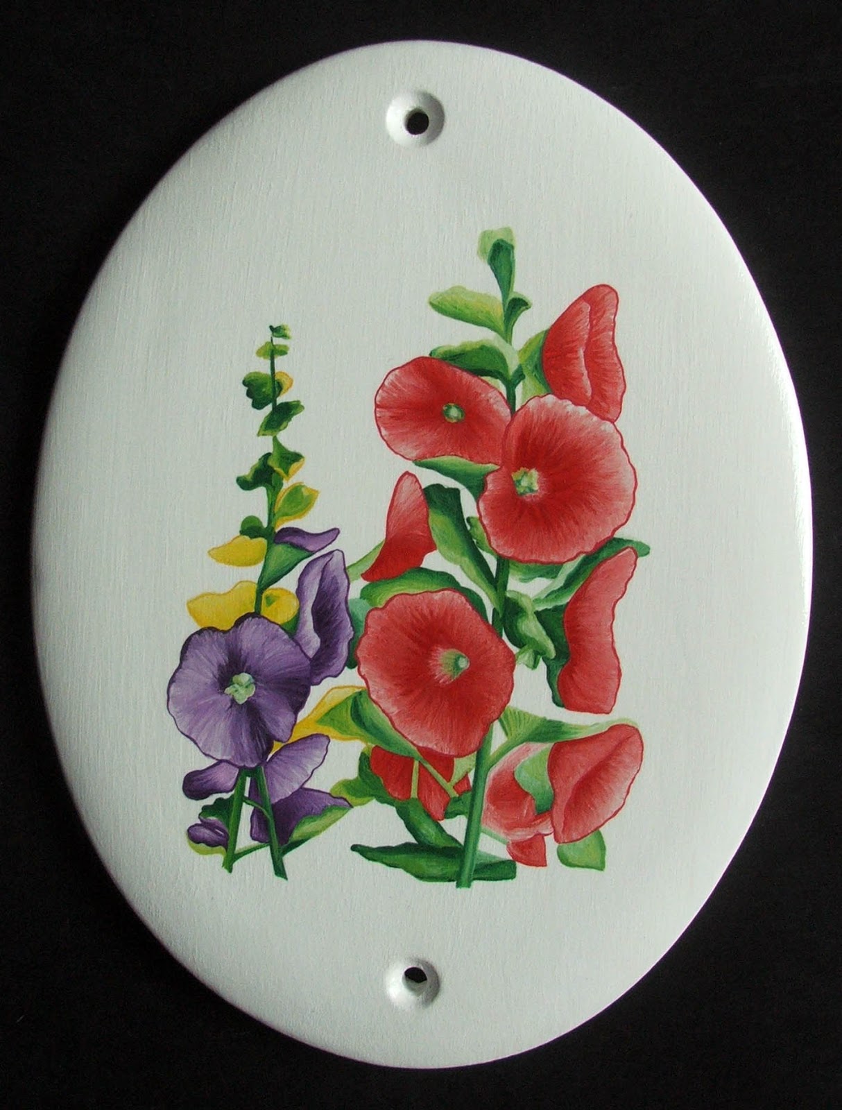 Hand Painted House Signs by Ceramic Art: House Signs, House Numbers and ...