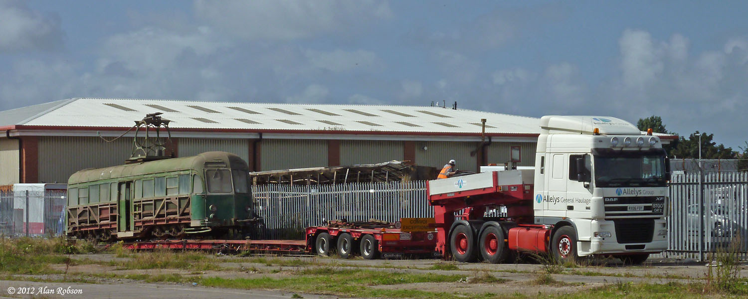 Blackpool Tram Blog: Brush 624 move - Day 2