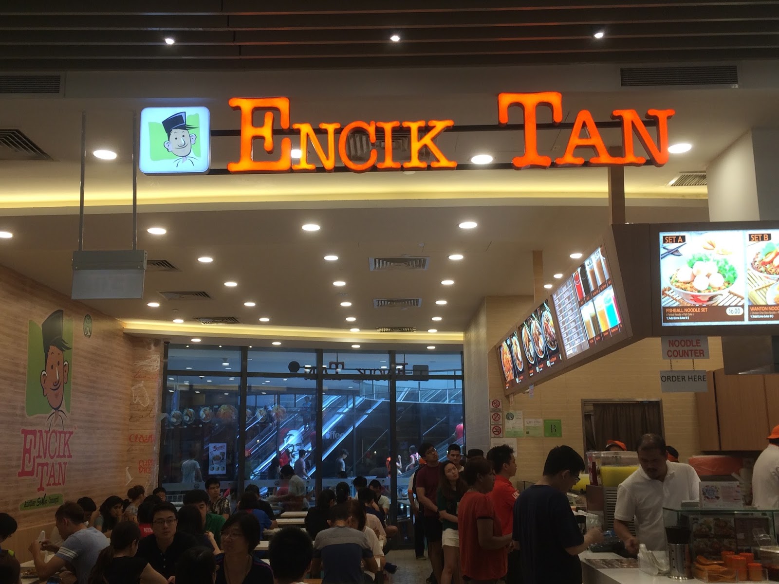 Encik Tan @ Waterway Point Punggol; Singapore | Moonlit