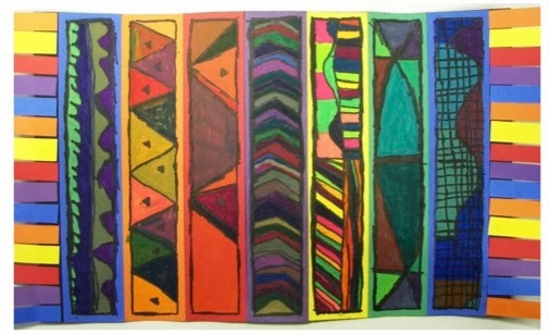 The Rolling Artroom: Line Patterns/Rug Design (1st-3rd Grade)