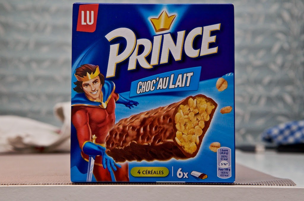 Barres de céréales Prince Choc'au lait (6x 20,8g) par LU