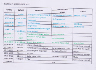 nice to share with you: rundown acara live in