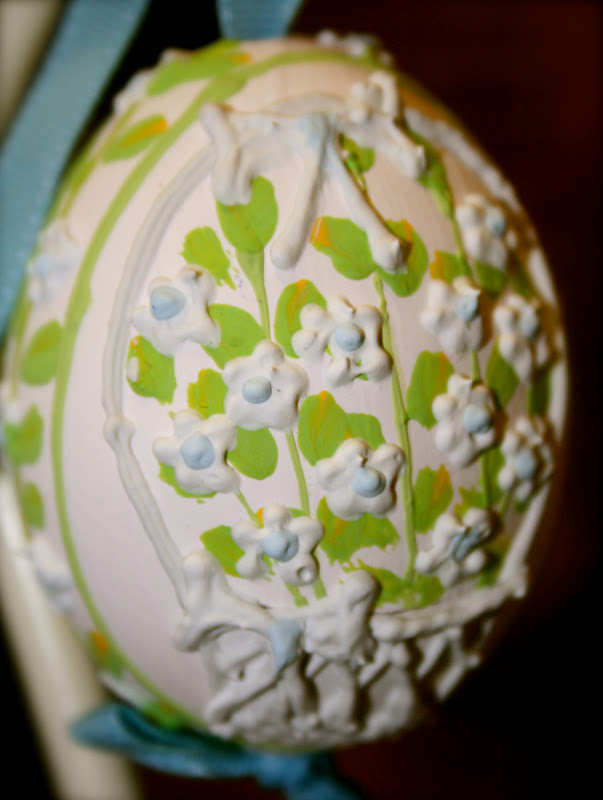 The Square Cupboard: Hand-Painted Eggs