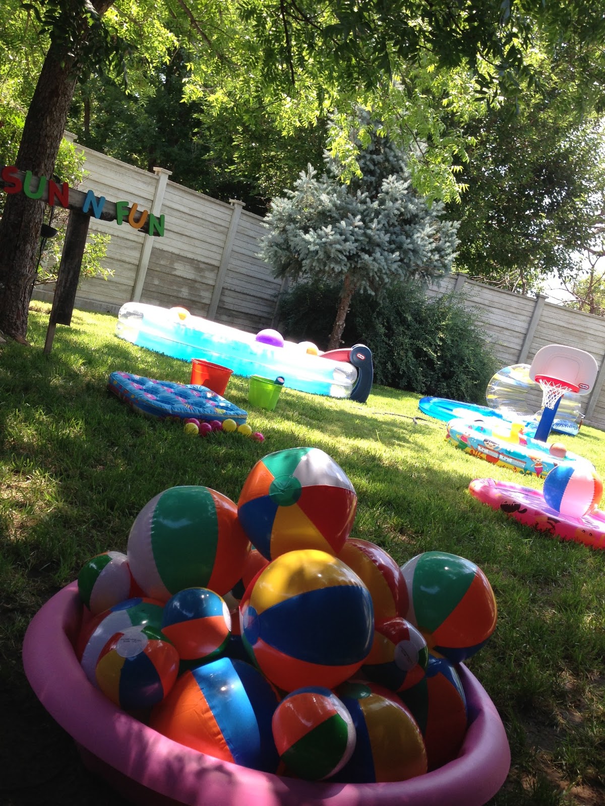 Dear Daughters: Hallie's Beach Ball Bash