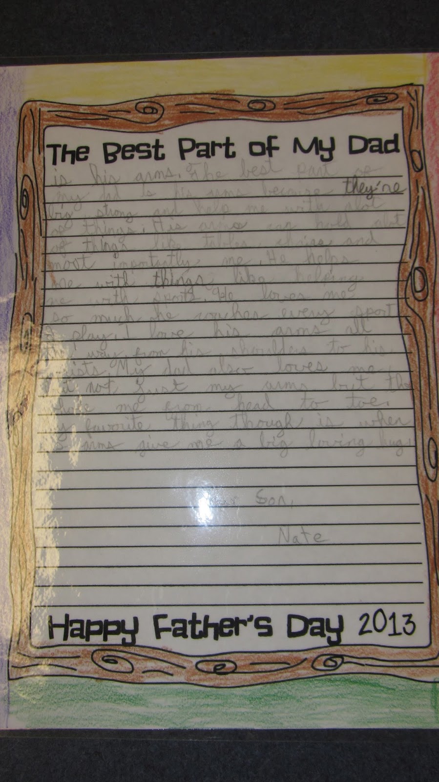 Fourth Grade Flipper: Five for Friday (Father's Day project FREEBIE ...