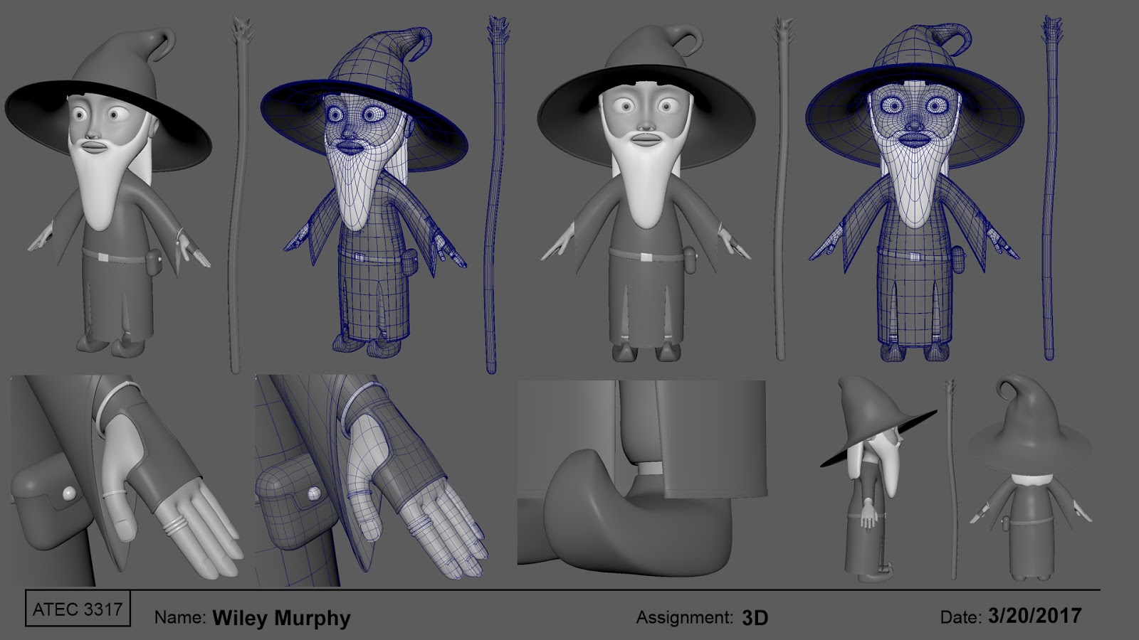 Wiley Murphy's Modeling Portfolio: 3D Modeling