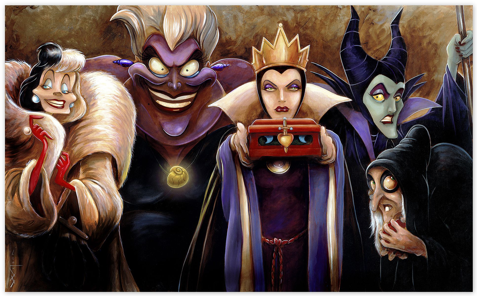 Filmic Light - Snow White Archive: Snow White Paintings of Darren Wilson