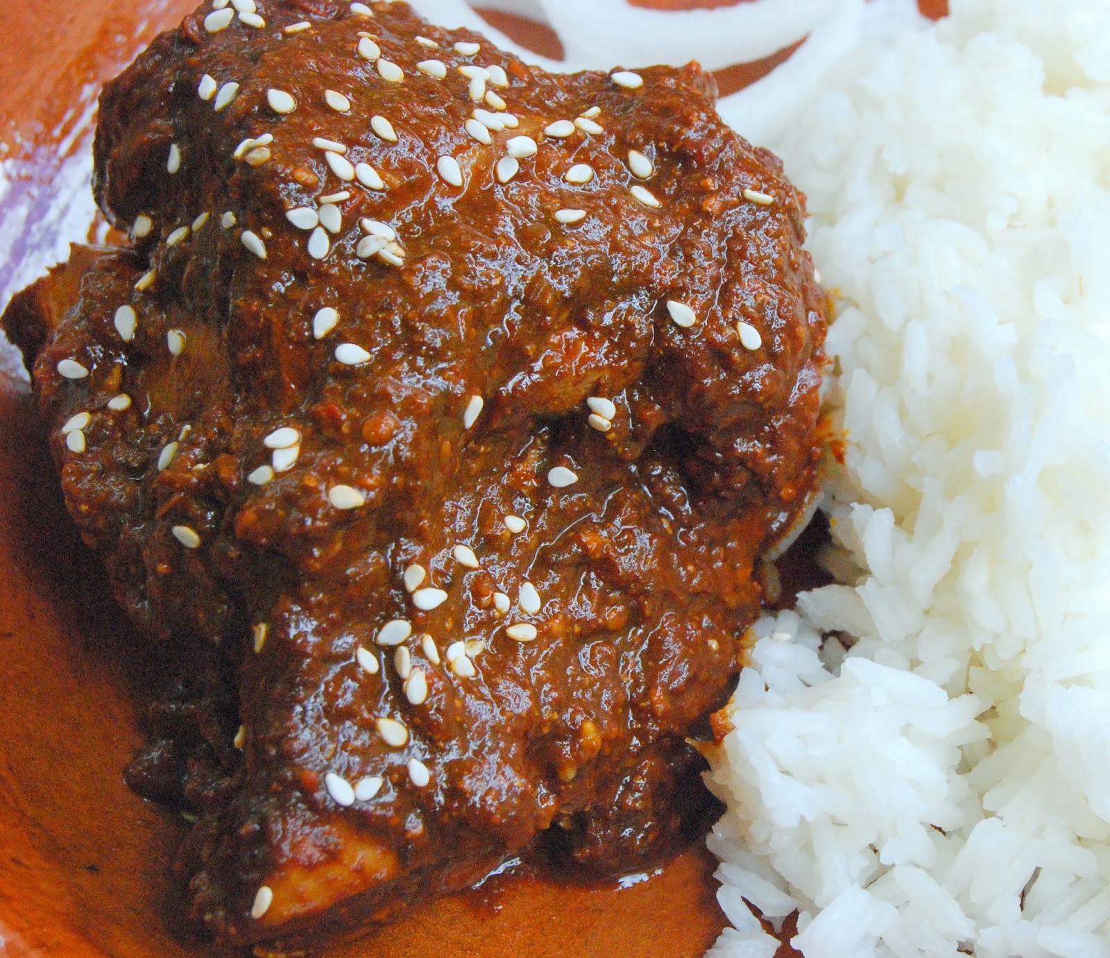 CupCakes and CrabLegs: Up To My Elbows in Mole