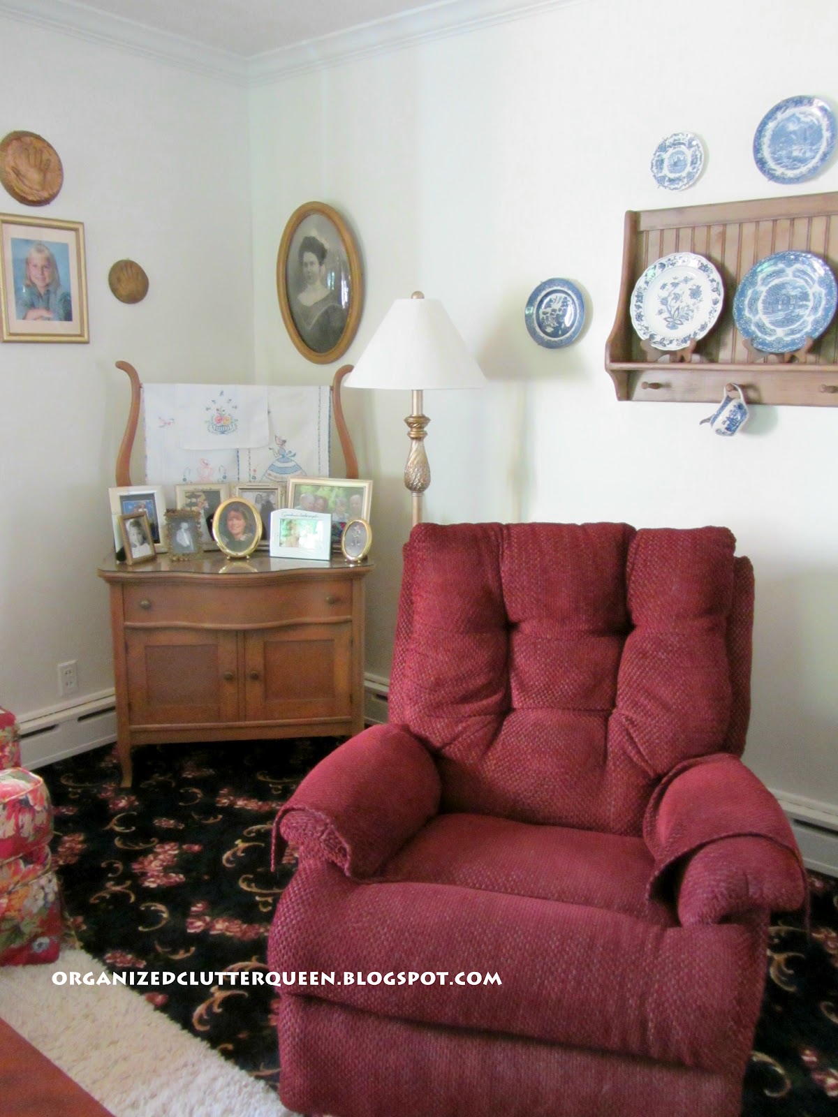 Living Room Reveal - Organized Clutter