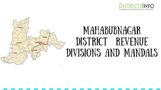 Mahabubnagar District Revenue Divisions and Mandals