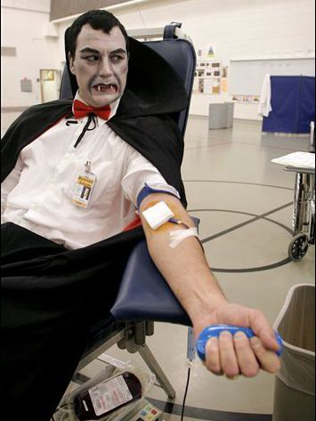 Visiting the “vampires”: Donating blood is easy, un-scary and saves lives