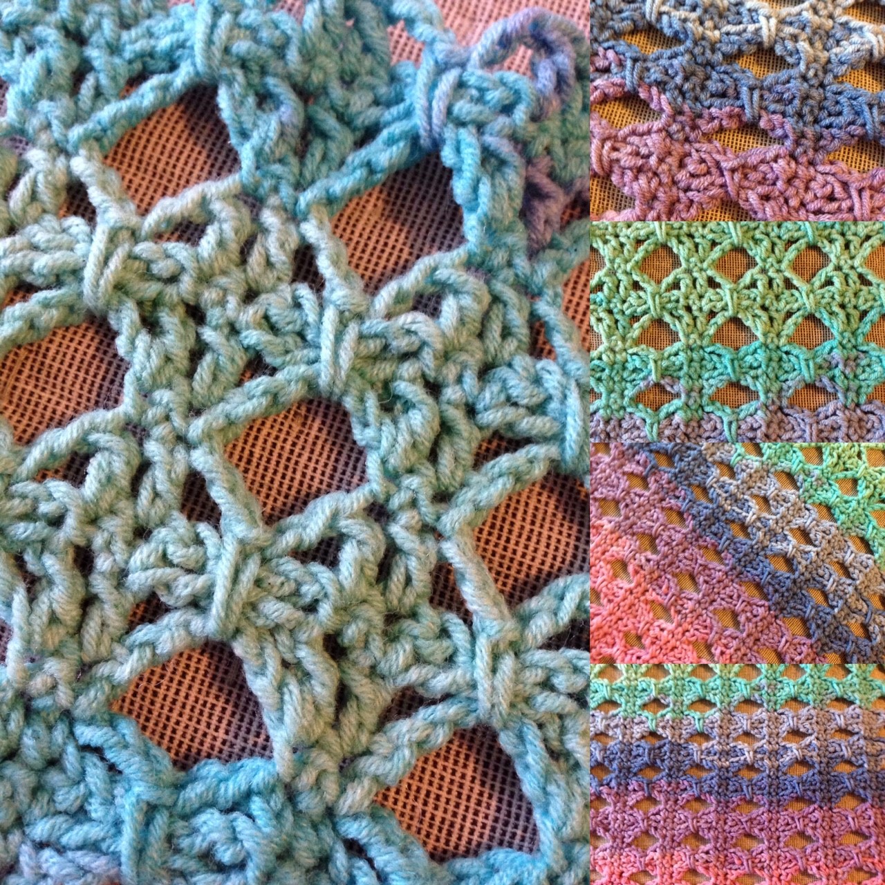Susan Pinner: BOW STITCH SCARF OR YOU MIGHT KNOW IT AS BUTTERFLY STITCH...
