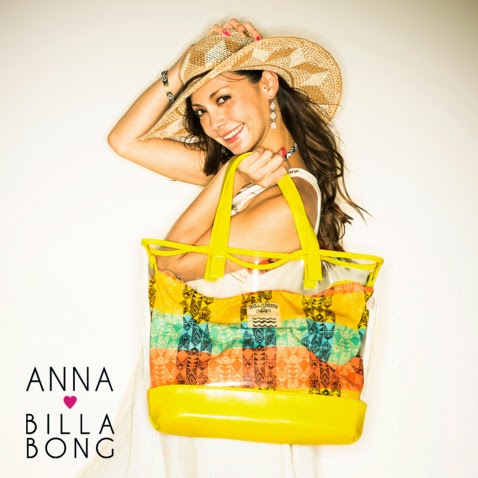 Anna no Lotus: Anna Tsuchiya Spain: ANNA X BILLABONG: 2nd Collaboration
