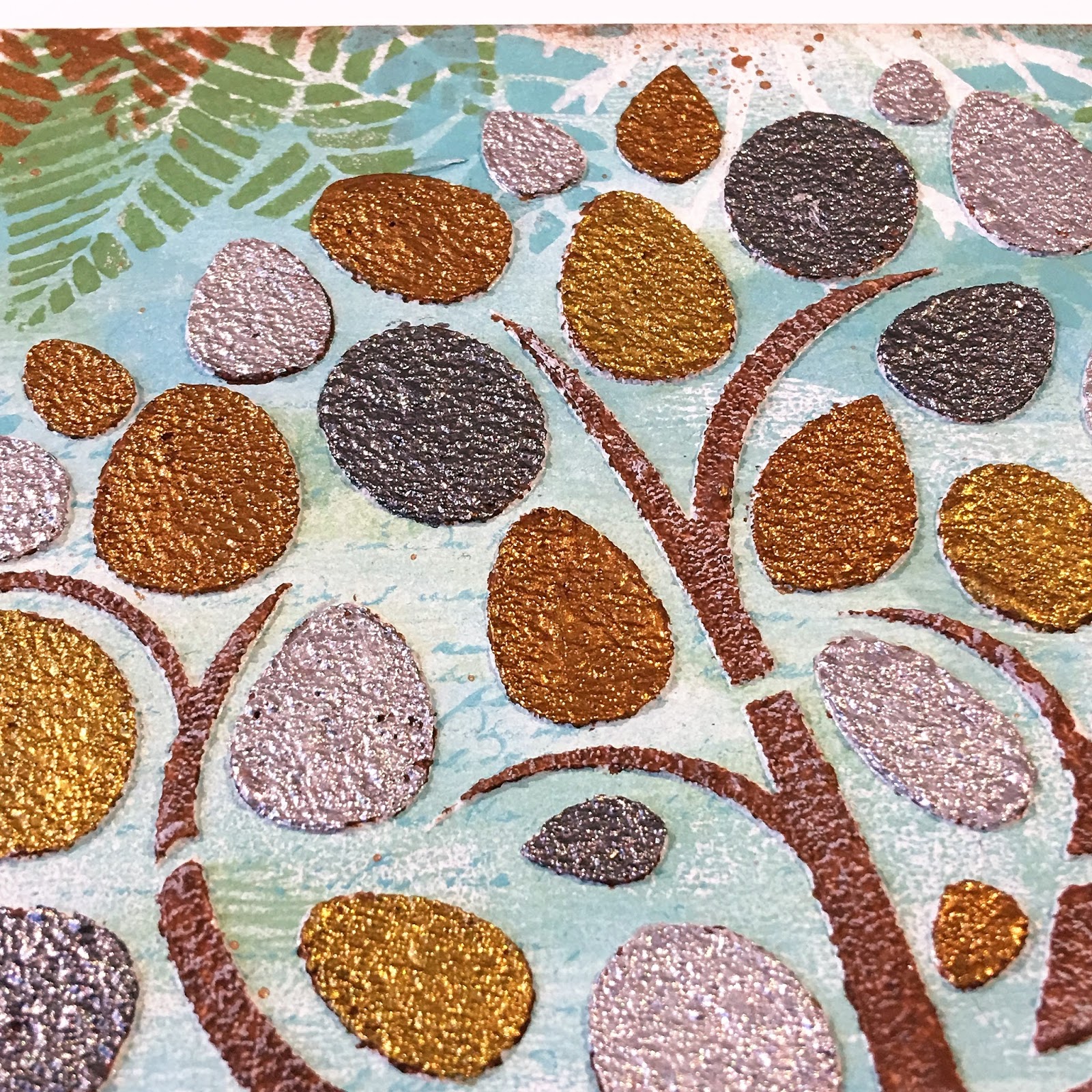 Mixed Media Tree Wall Hanging Video Tutorial by Melina Dahl - That's ...