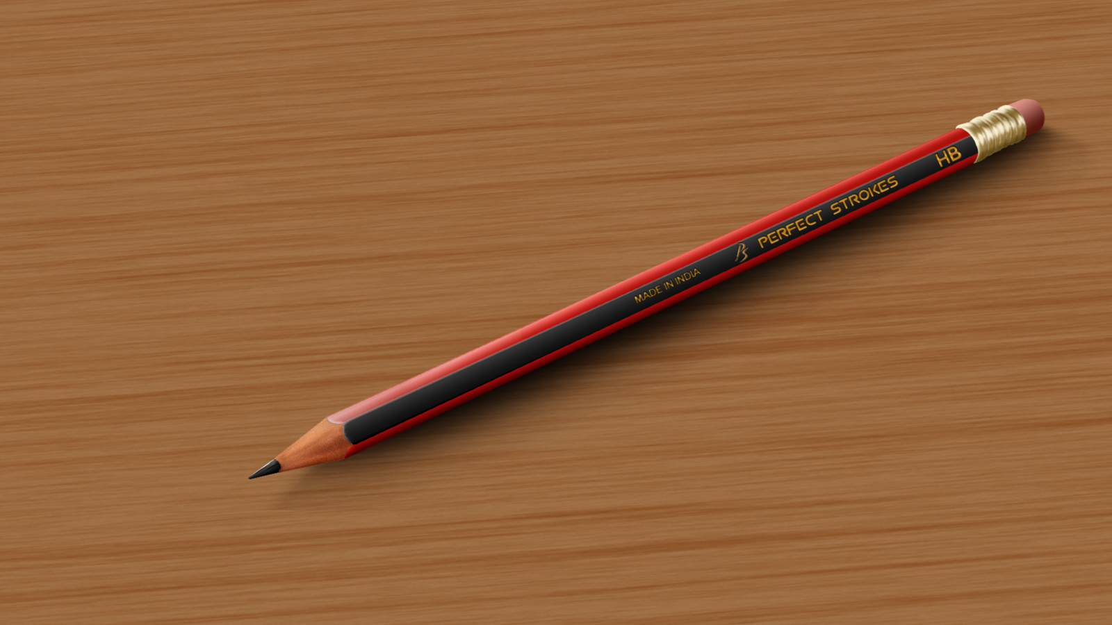 Digital Painting of a Pencil