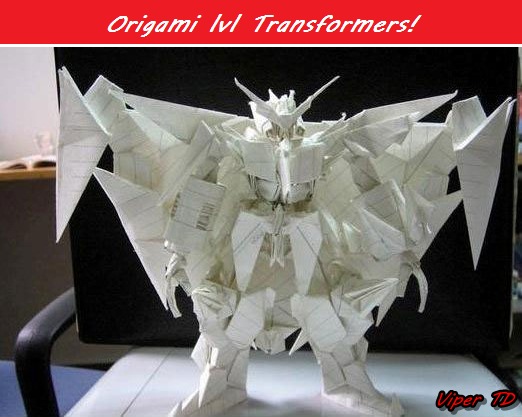 Origami de Transformers