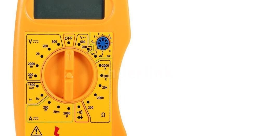 Funcionamiento del multimetro