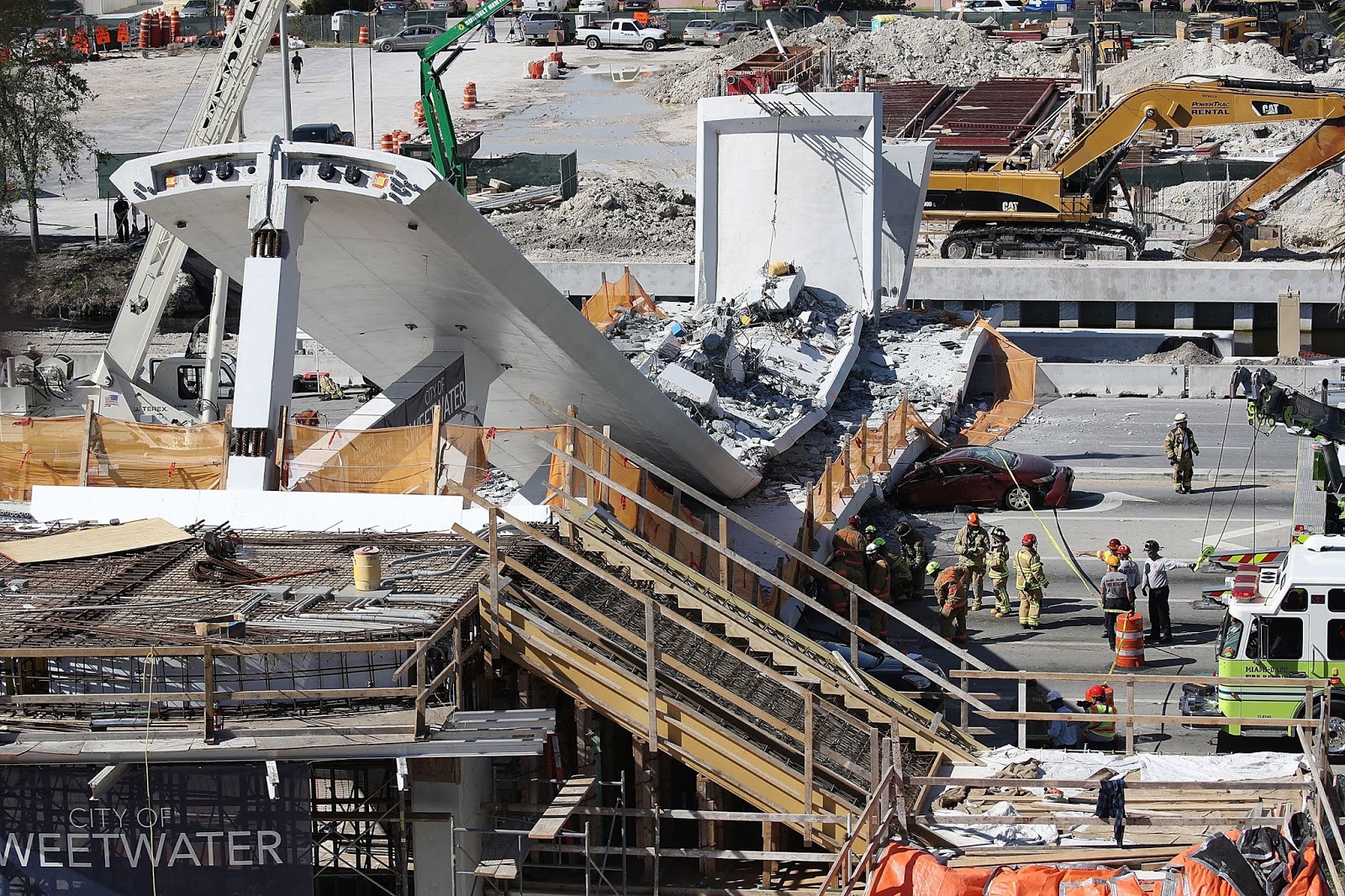 Gaspar, El Lugareño: FIU Bridge ... Statement from FIGG Bridge ...