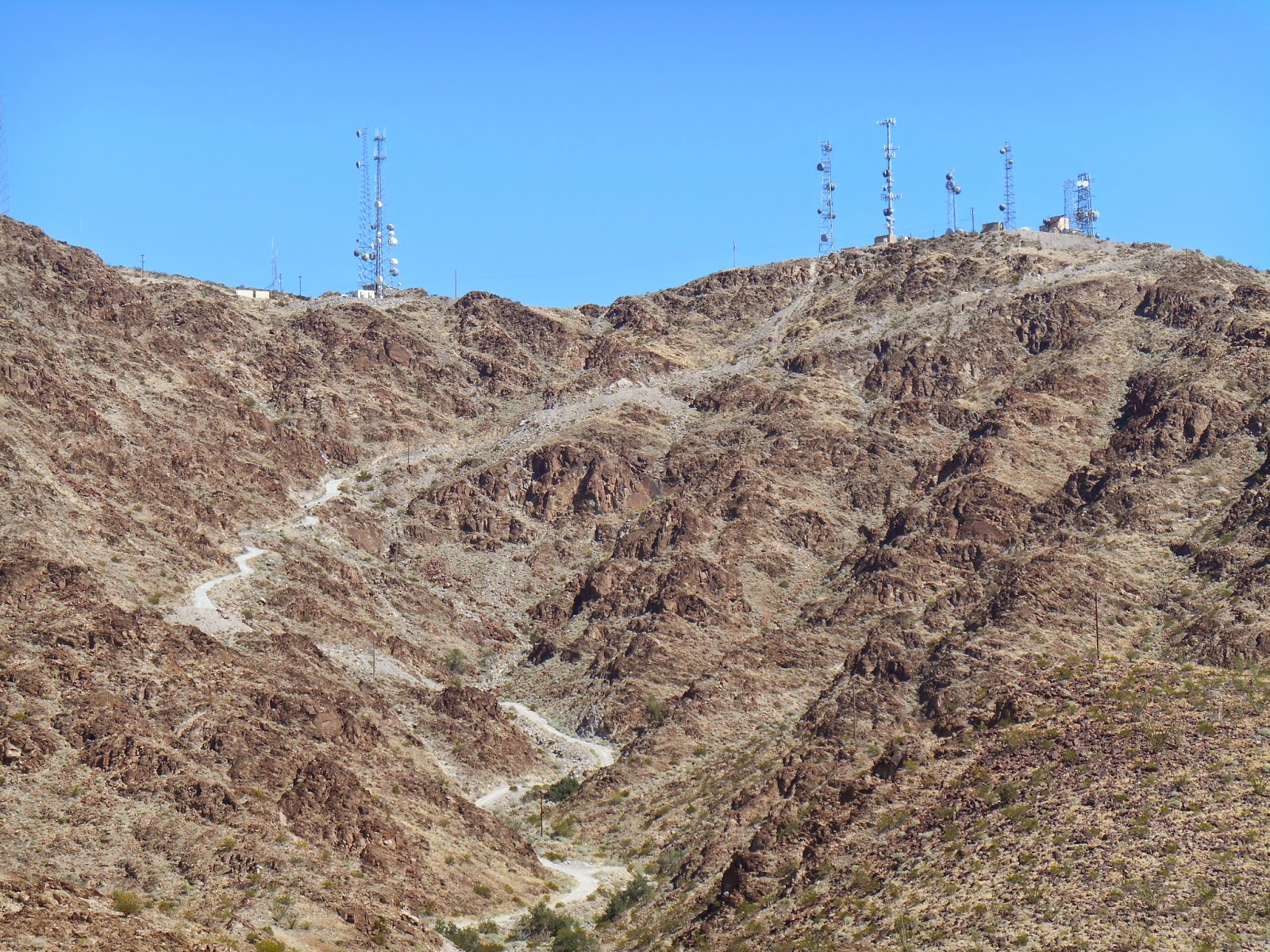 Bob & Sharon'sTravel Adventures: Telegraph Pass - 02/17/15 - Yuma, AZ