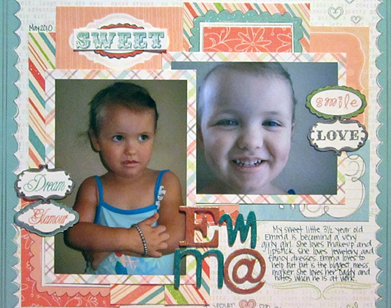 Enjoying Life With 4 Kids: Scrapbook Pages