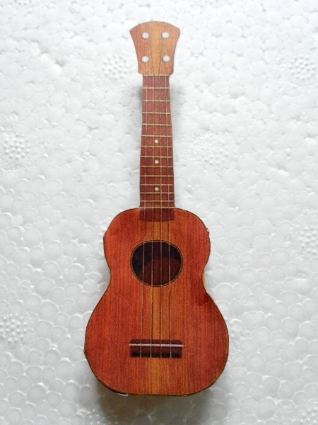 Papercraft Ukulele | A Crafty Dose