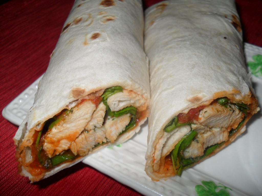 Simple & Delicioso: Wraps de Pollo