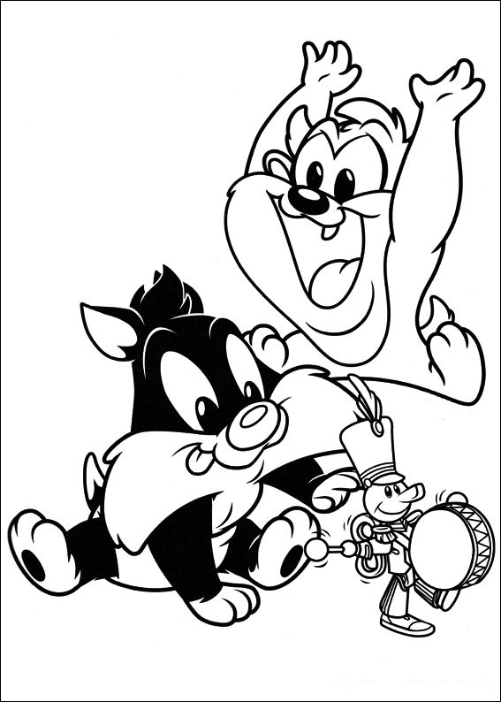 Tiny Toons Coloring Pages - Worksheet24