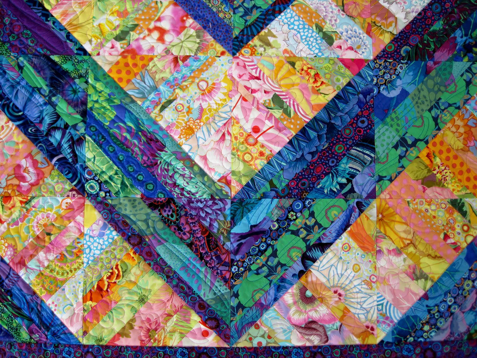 Finely Finished Quilts: Connie's Class Samples