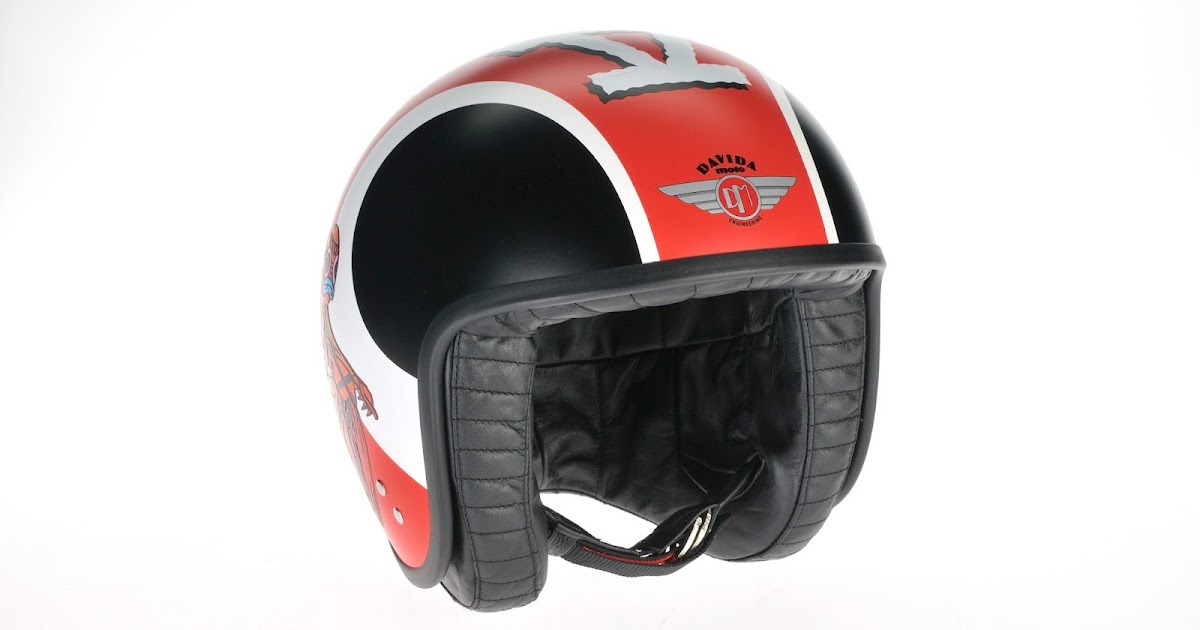 BUBBLE VISOR: Davida Jet Helmet for the winner of the Ladies class at ...