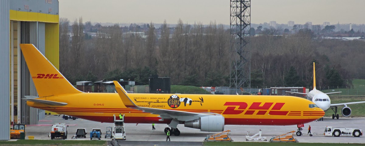 Birmingham Airport Photo Blog: Wednesday 5 March 2014 - DHL Air Boeing ...