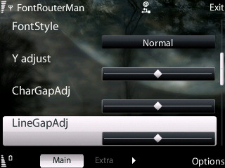 Font Router (Symbian) - Detailed Features - THE-NATURAL