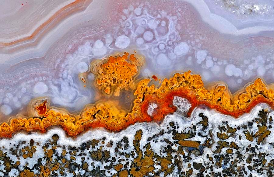 The Agatelady: Adventures and Events: More Close Ups of Agates in Book