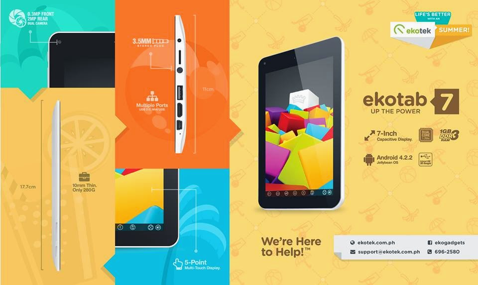 New & Promising Electronic Gadgets by Ekotek! | Geeky Pinas