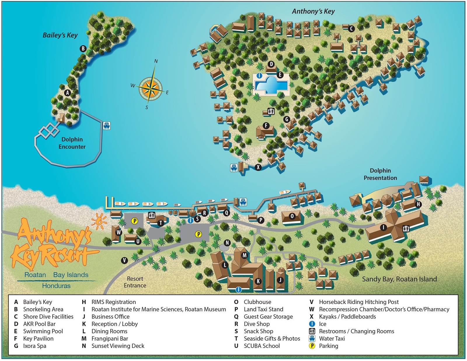 North Collins Marine Biology Club 2017: Resort Map