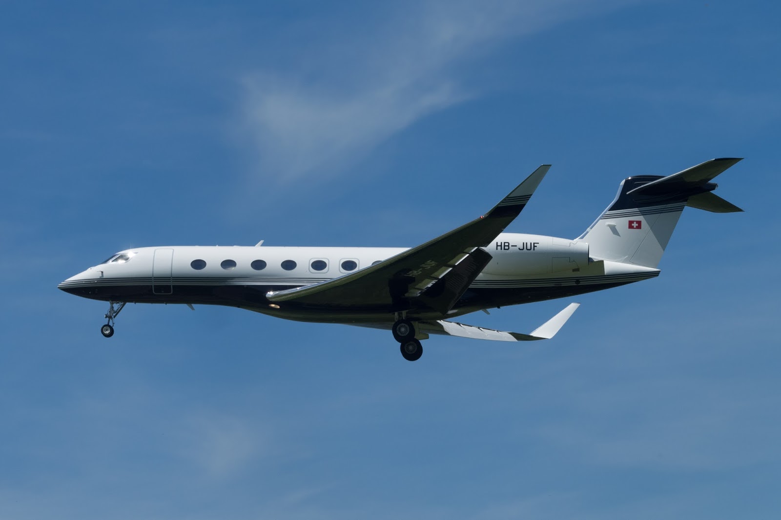 FLUGZEUGE Privatjets etc: HB-JUF Gulfstream G-VI (G650 GLF6 > SJT