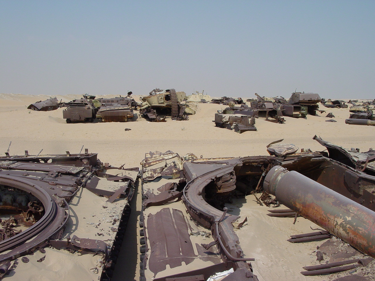 1000 Amazing Places: #973 Tank Graveyard, Kuwait