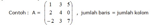 Macam - Macam Matriks dan Contohnya | Pawang SMart