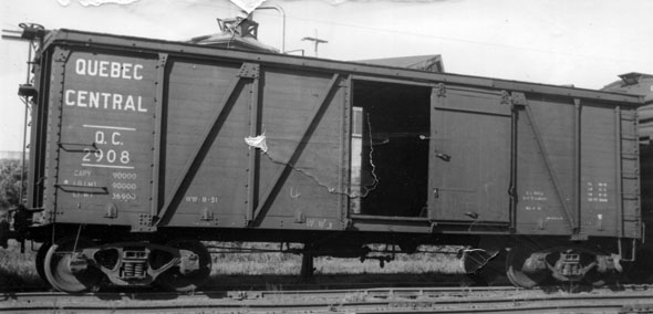 White River Division: Quebec Central - Boxcar
