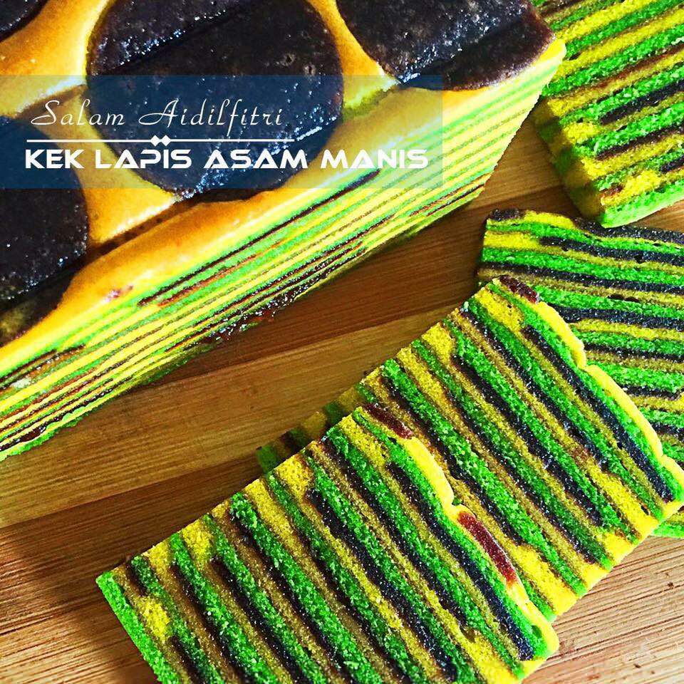 Kek Lapis Sarawak As Pilihan Di Hari Raya
