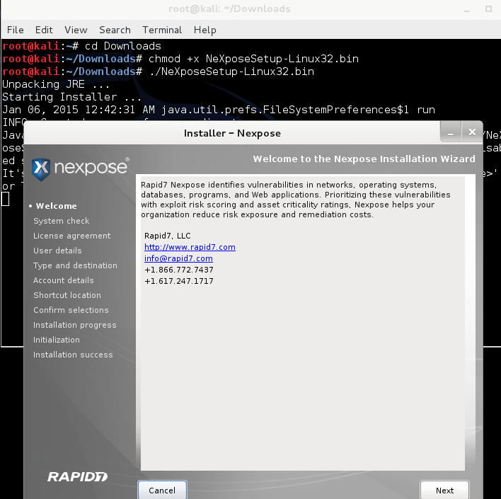 Nexpose Configuration in Kali Linux Tutorial - The World of Cyber Security