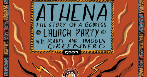 Boys Adventure Comics: Athena - the story of a goddess - launch at Gosh ...