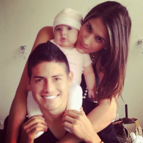James Rodriguez wife Daniela Ospina ~ Picture World