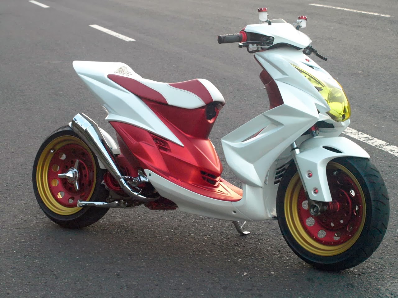 MODIFIKASI MOTOR MATIK