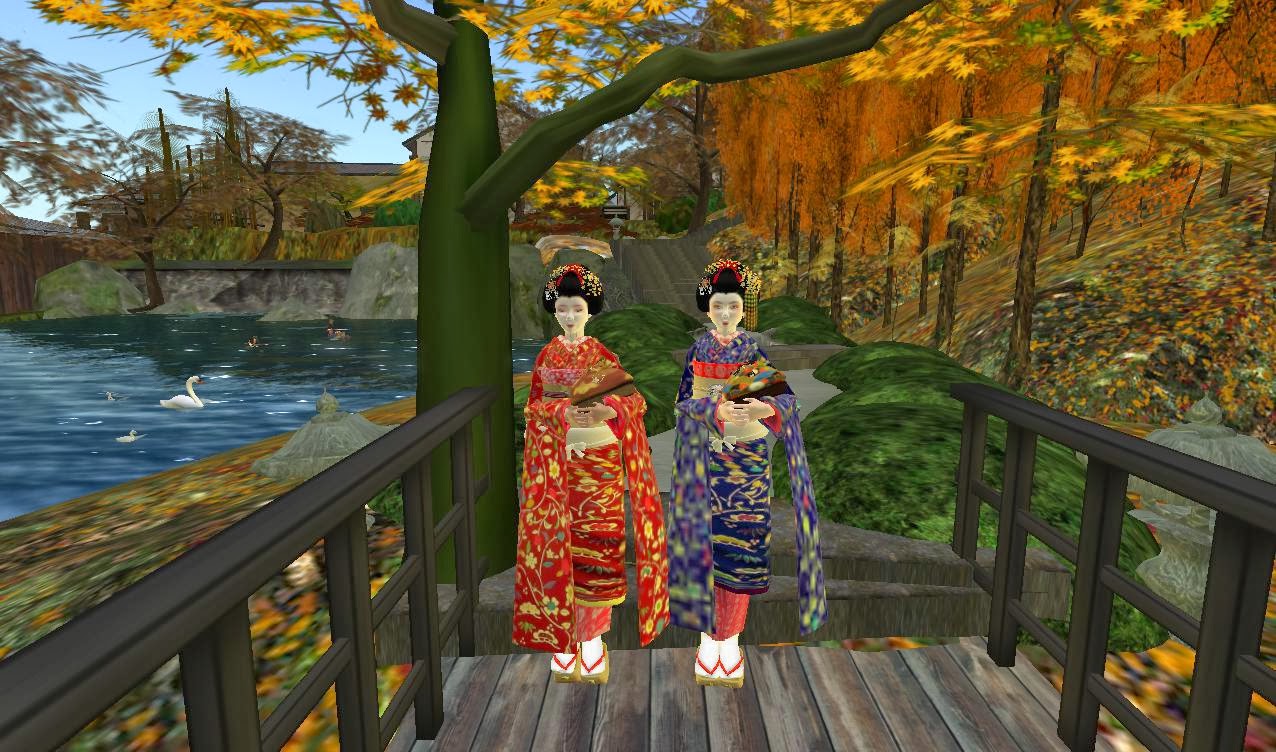Second Life Geisha: Tea and Tour in Miyagawa-Cho